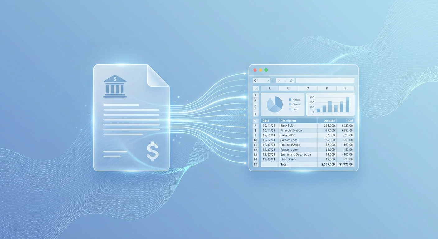 Convert Bank Statement to Excel: The Complete 2026 Guide ...